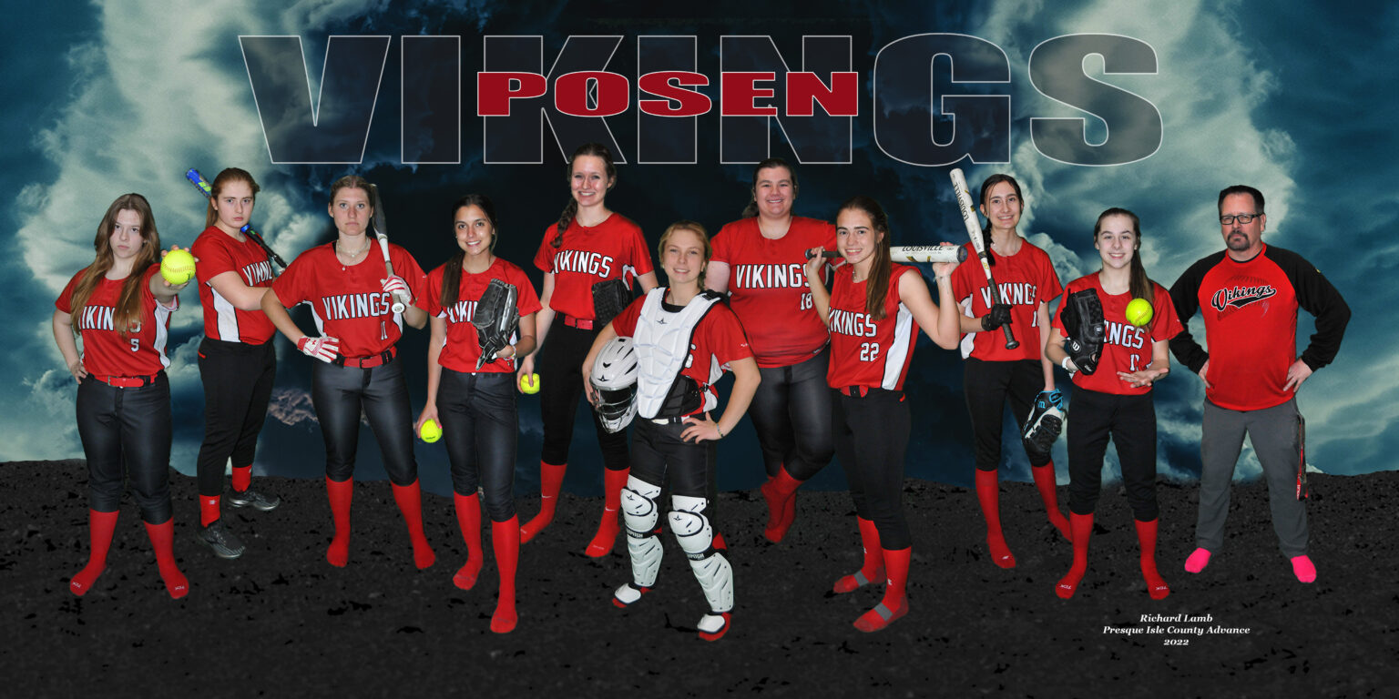 Posen’s softball team tops the nation in GPA | Presque Isle County ...